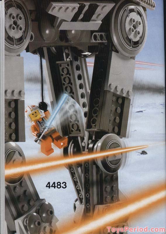 LEGO 4483-2 AT-AT, Blue Box Instructions and Parts List