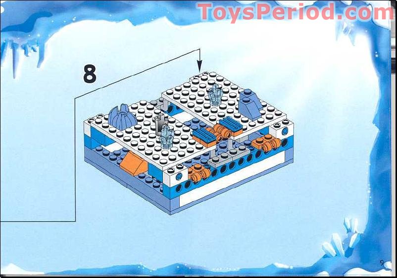 LEGO 4579 Ice Ramp Racers Instructions and Parts List