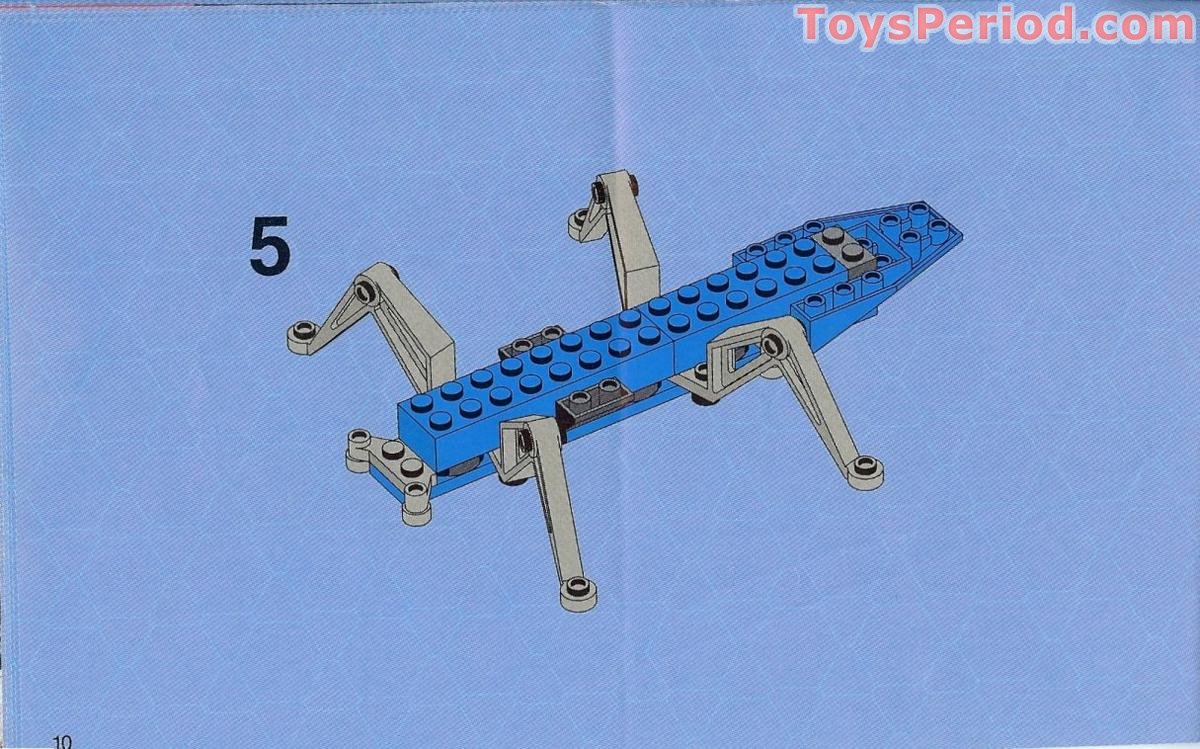 LEGO 6905 Bi-Wing Blaster Instructions and Parts List