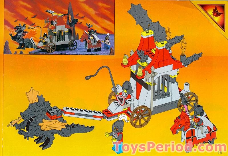 LEGO 6047 Traitor Transport Instructions and Parts List