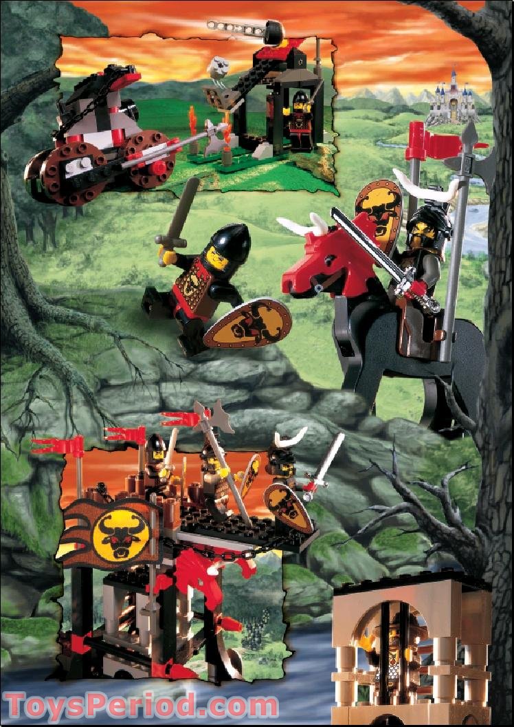 LEGO 6096 Bull's Attack Instructions and Parts List
