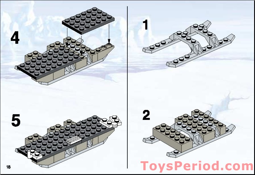 LEGO 6520 Mobile Outpost Instructions and Parts List