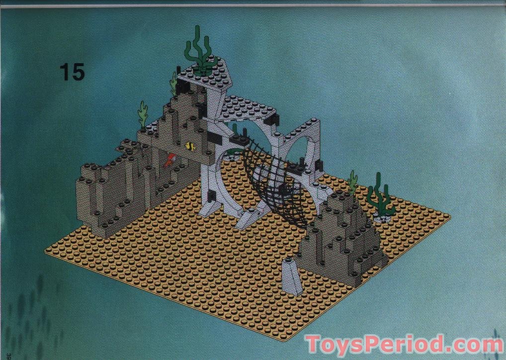 LEGO 6560 Diving Expedition Explorer Instructions and Parts List