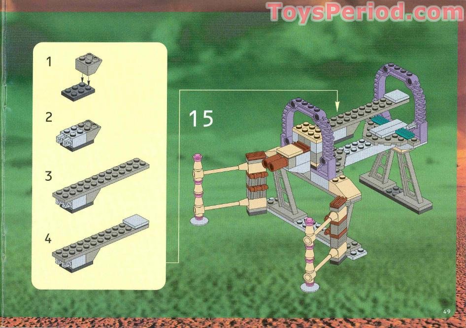 LEGO 7316 Excavation Searcher Instructions and Parts List