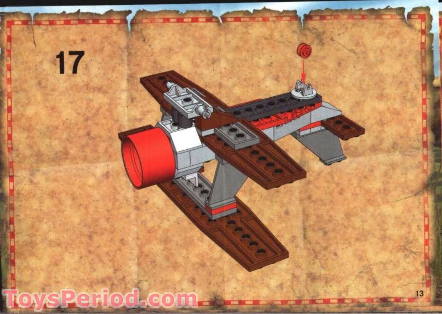 LEGO 7420 Thunder Blazer Instructions and Parts List