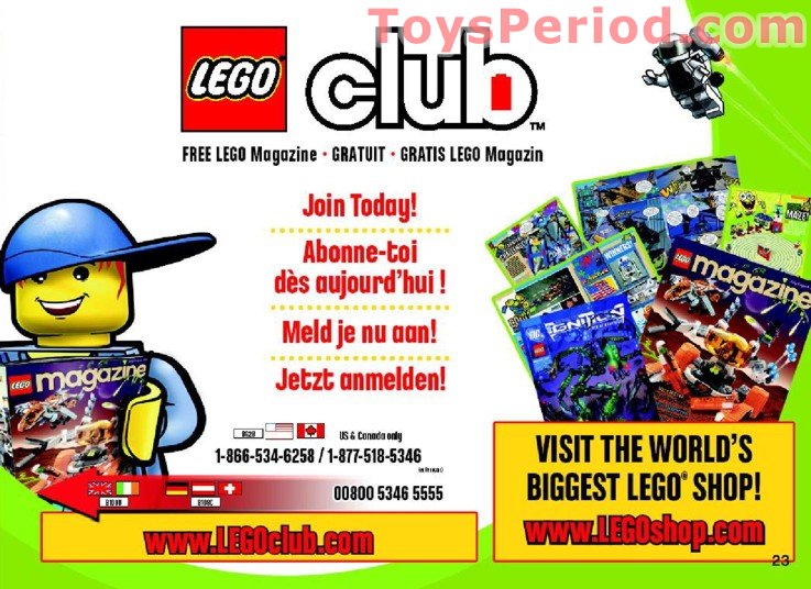 LEGO 8688 Toa Gali Instructions and Parts List