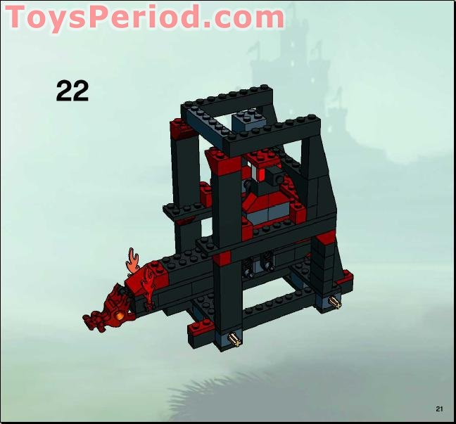 LEGO 8800 Vladek's Siege Engine Instructions and Parts List