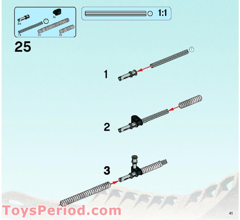 LEGO 8993 Kaxium V3 Instructions and Parts List
