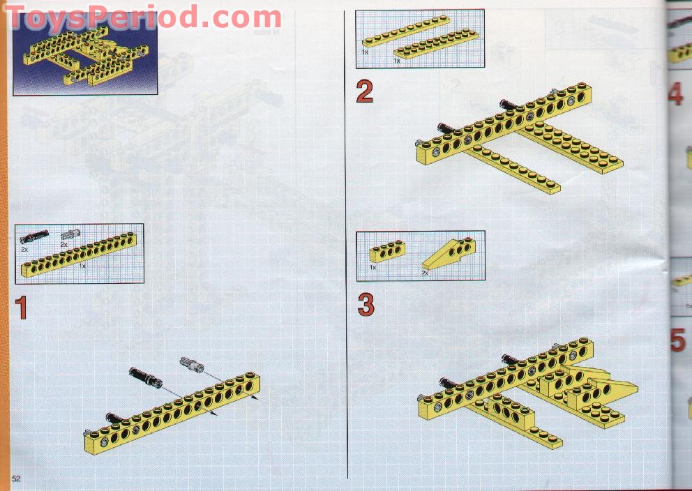 LEGO 8277 Giant Model Set Instructions and Parts List
