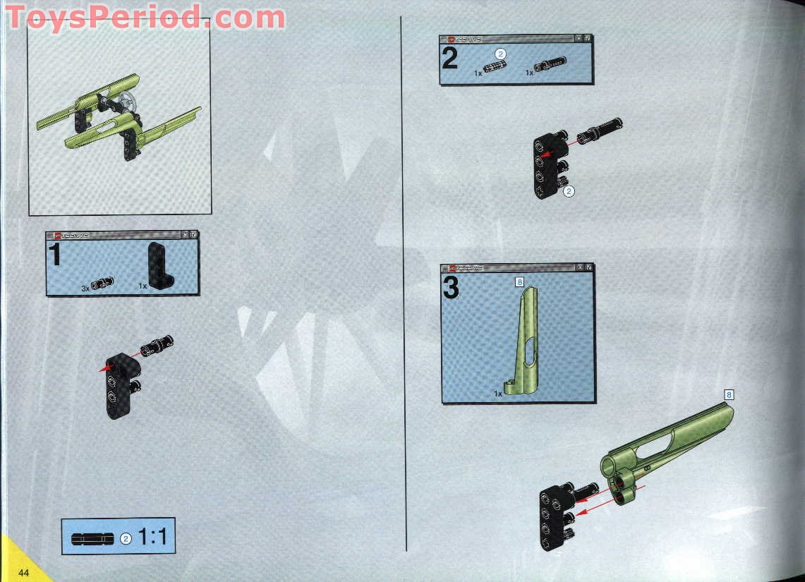 LEGO 8465 Extreme Off-Roader Instructions and Parts List