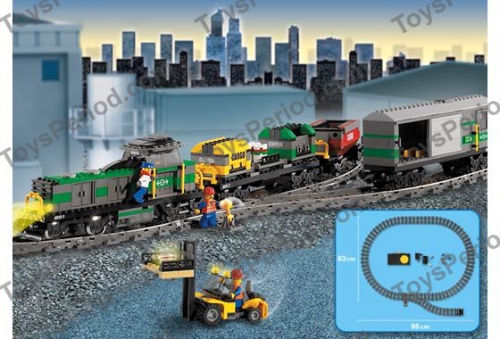 LEGO 4512 Cargo Train Instructions and Parts List