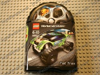 LEGO 8663 Fat Trax Instructions and Parts List