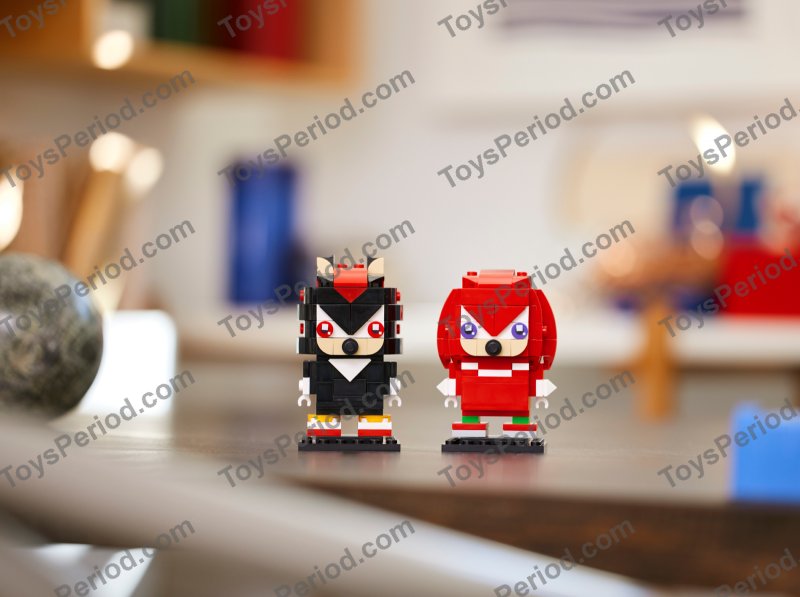 LEGO 40672 Sonic the Hedgehog: Knuckles & Shadow Set Parts List