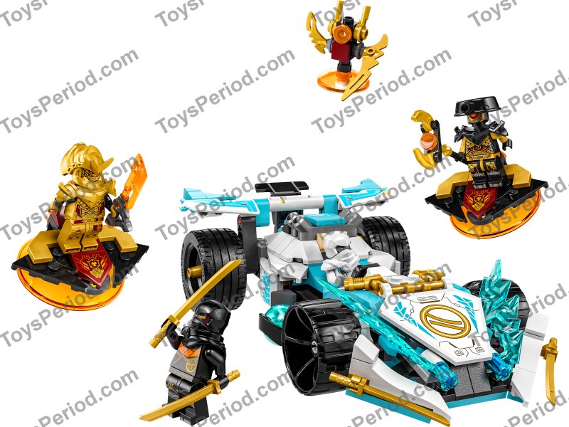 LEGO 71791 Zane's Dragon Power Spinjitzu Race Car Set Parts List