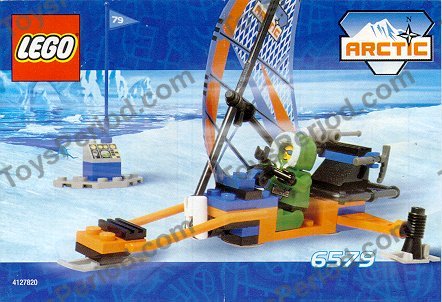 LEGO 6579 Ice Surfer Instructions and Parts List