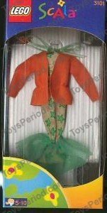 LEGO 3101 Dressing Up Set Parts List