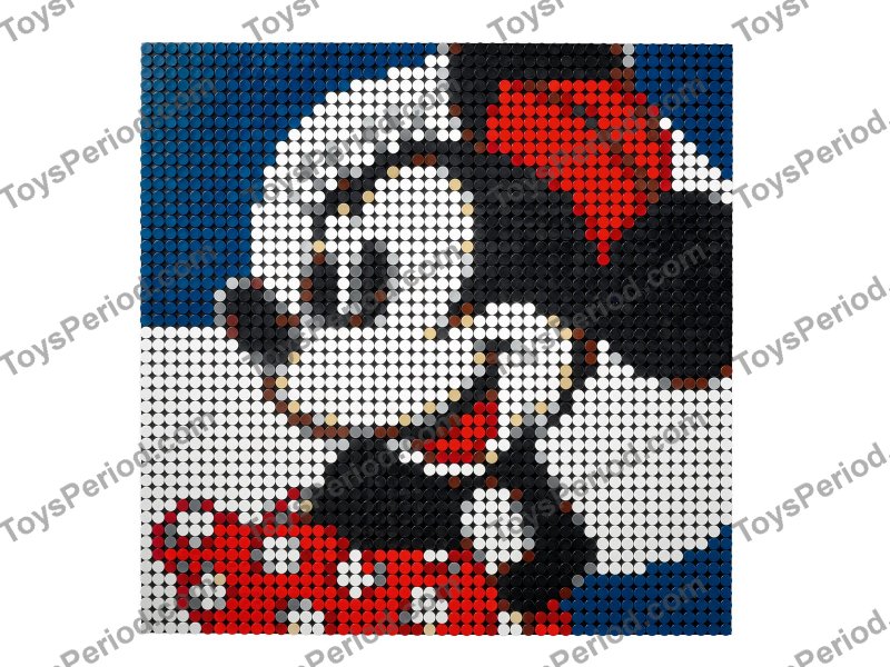 LEGO 31202 Mickey Mouse Set Parts List