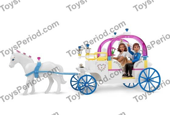 LEGO 5877 Bryllupskareten (Wedding Coach) Instructions and Parts List