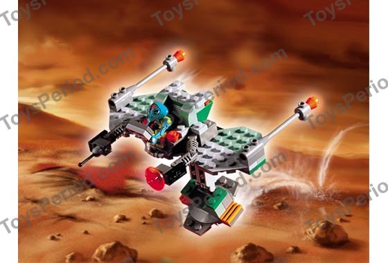 LEGO 7311 Red Planet Cruiser Instructions and Parts List