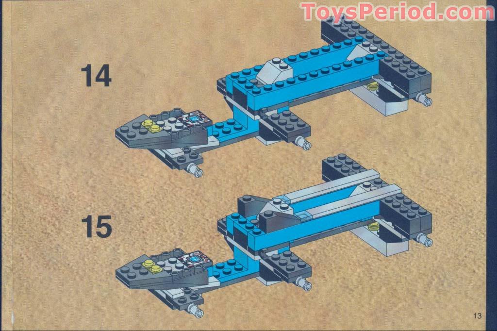 LEGO 1787 Crater Cruiser Instructions and Parts List