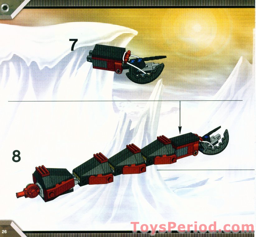 LEGO 4774 Scorpion Orb Launcher Instructions and Parts List