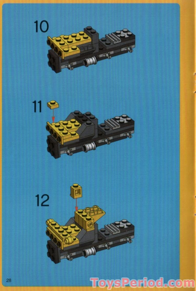 LEGO 4891 Highway Haulers Instructions and Parts List