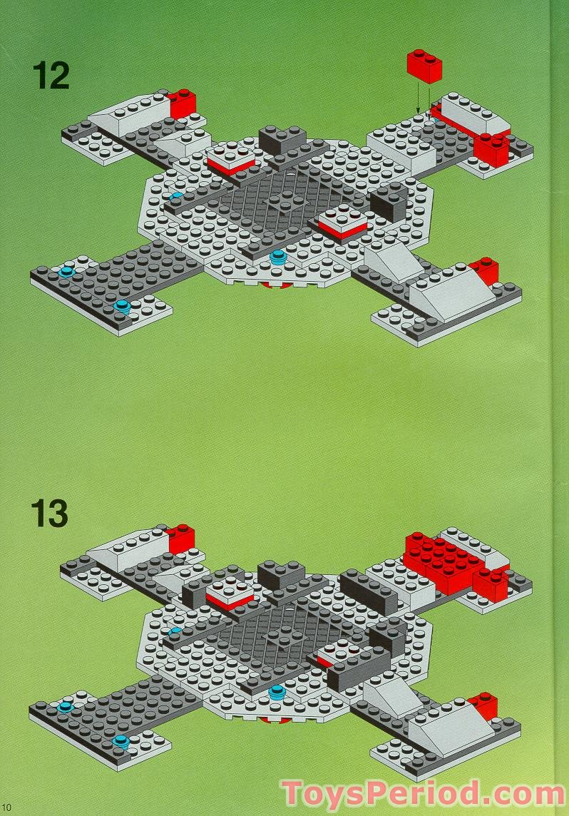 LEGO 6975 Alien Avenger Instructions and Parts List