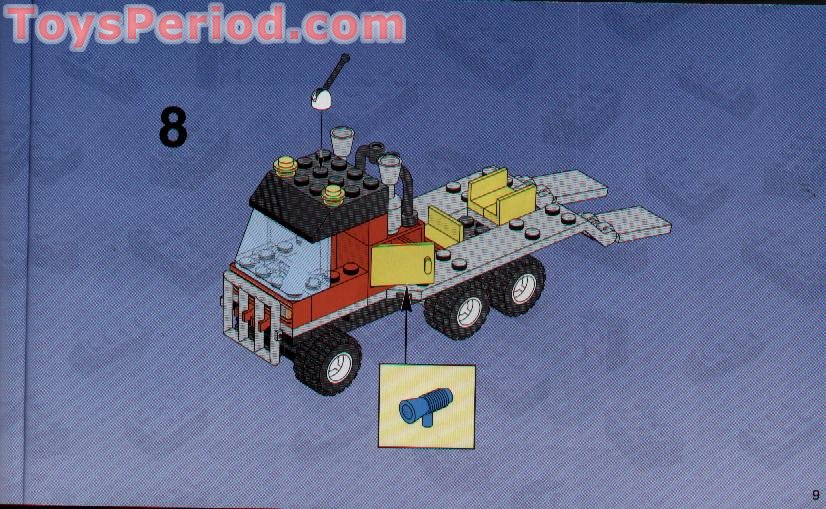 LEGO 6464 Super Rescue Complex Instructions and Parts List