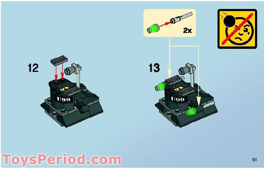LEGO 7885 Robin's Scuba Jet: Attack of the Penguin Instructions and ...