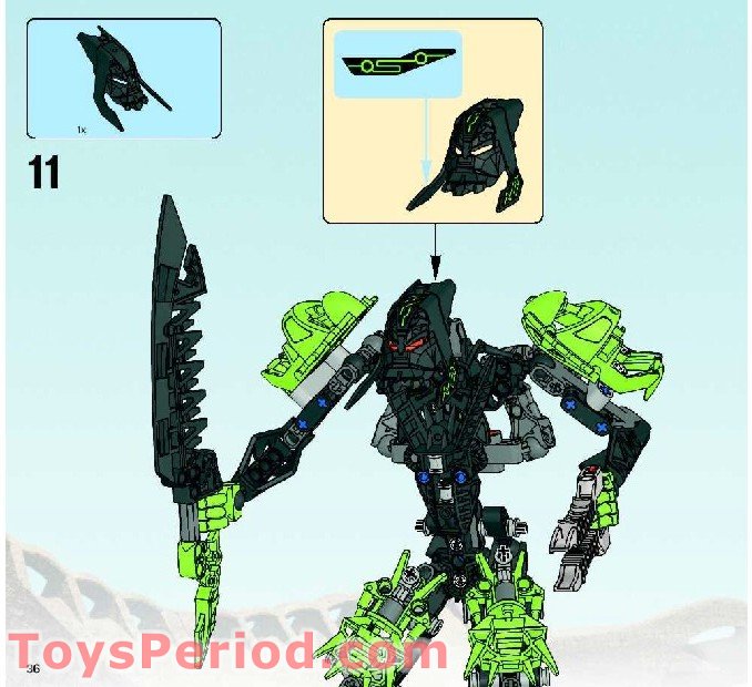 LEGO 8991 Tuma Instructions and Parts List