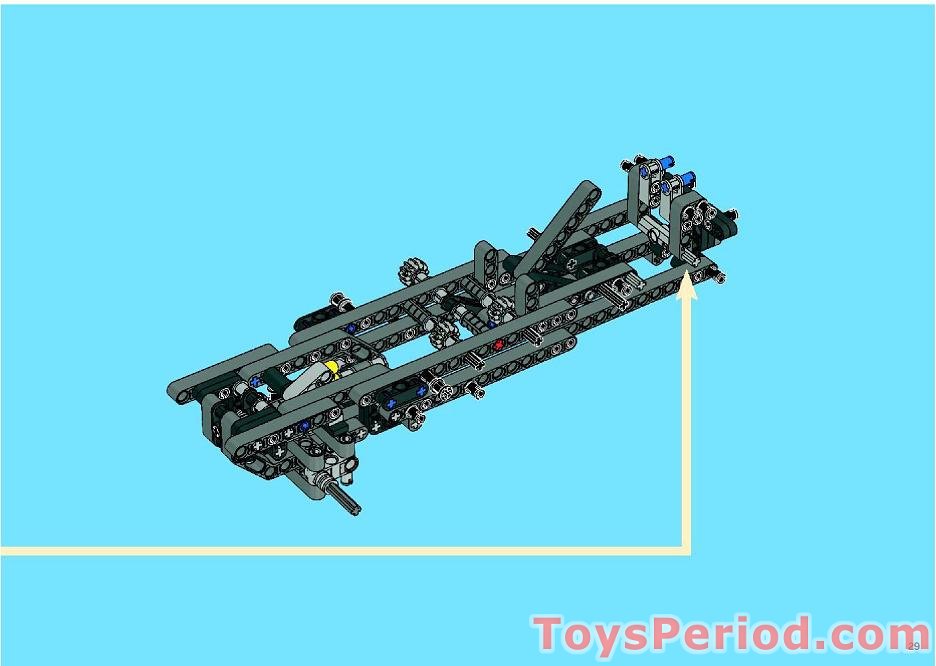 LEGO 8273 Off Road Truck Instructions and Parts List