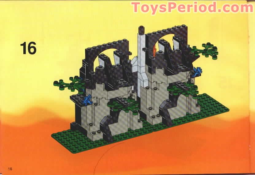 LEGO 6048 Majisto's Magical Workshop Instructions and Parts List