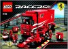 LEGO 8185 Ferrari F1 Cargo Truck Set Parts List