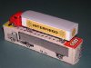 LEGO 657-2 HO Scale Mercedes Covered Delivery Van (Flyttbil) Set Parts List