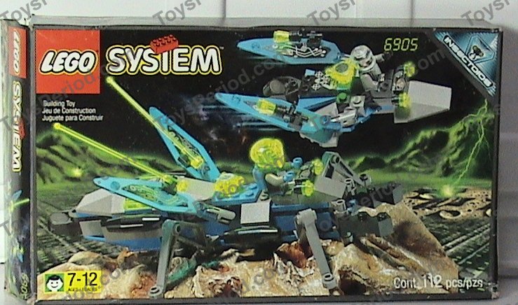 LEGO 6905 Bi-Wing Blaster Instructions and Parts List