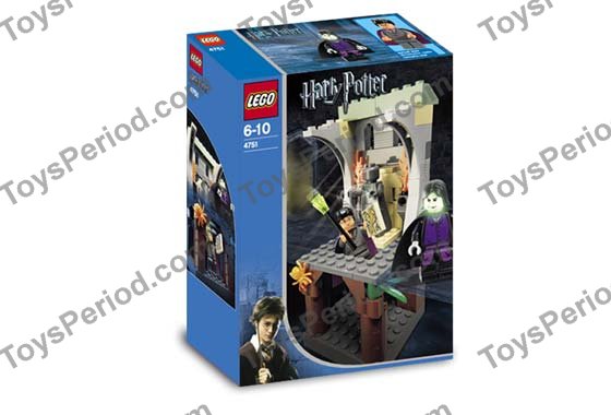 LEGO 4751 Harry and the Marauder's Map Instructions and Parts List