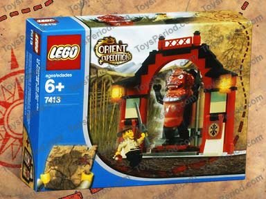 LEGO 7413 Passage of Jun-Chi Instructions and Parts List