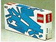 LEGO 822-1 Blue Plates Set Parts List