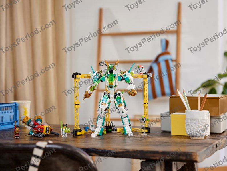 LEGO 80053 Mei's Dragon Mech Set Parts List