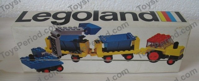 LEGO 686 Tipper Trucks and Loader Instructions and Parts List