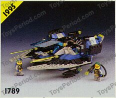 LEGO 1789 Star Hawk II Instructions and Parts List