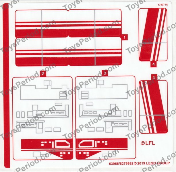 LEGO Sets with Part 75249stk01 Sticker Sheet for Set 75249 - (63966/ ...