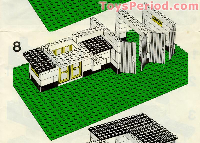 LEGO 370 Police Headquarters Instructions and Parts List