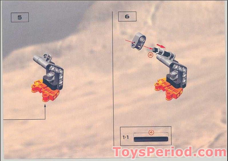 LEGO 10023 Bionicle Master Builder Set Instructions and Parts List