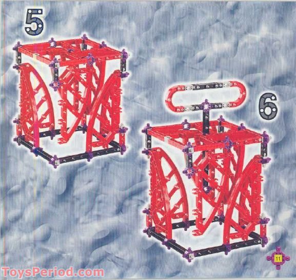 LEGO 3581 Formula Z Car in Storage Box Instructions and Parts List