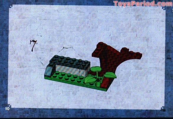 LEGO 4750 Draco's Encounter with Buckbeak Instructions and Parts List