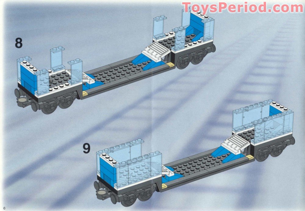 LEGO 4560 Railway Express Instructions and Parts List