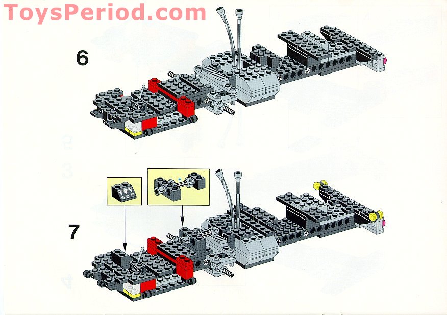 LEGO 5590 Whirl and Wheel Super Truck Instructions and Parts List