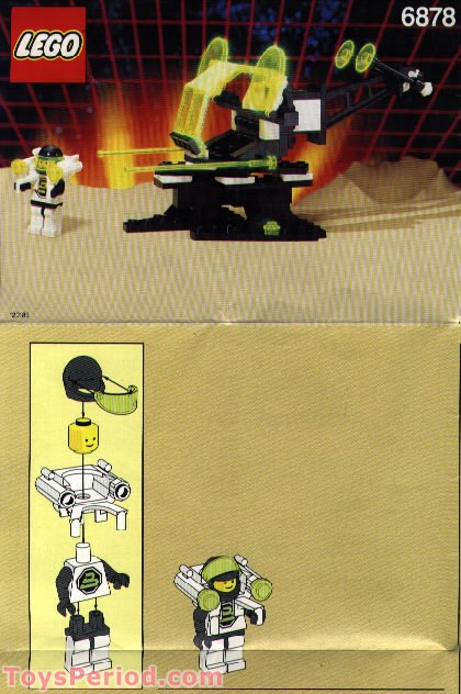 LEGO 6878 Sub Orbital Guardian Instructions and Parts List