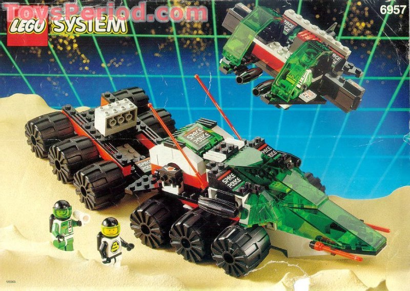 LEGO 6957 Solar Snooper Instructions and Parts List